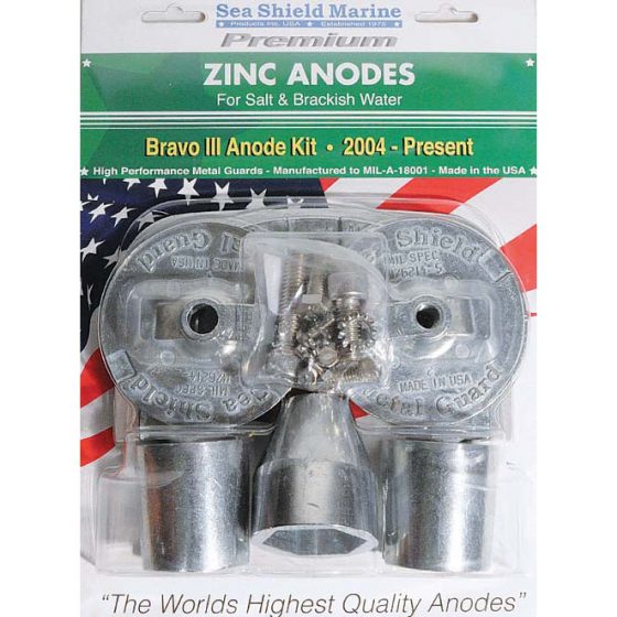 Mercruiser Bravo 2/3 Zinc Anode Kit | Anode Shack