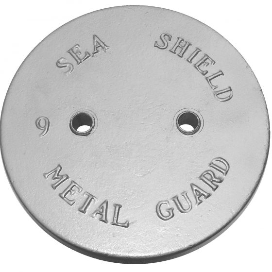 ZEP-B Round Commercial Heat Exchanger Anode (Zinc)